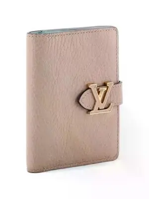 LOUIS VUITTON Capucines Vertical Wallet Leather Compact Small Wallets