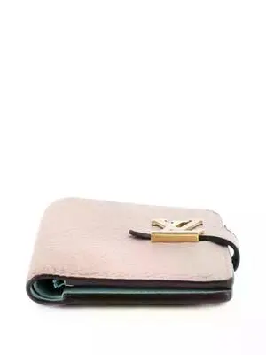 LOUIS VUITTON Capucines Vertical Wallet Leather Compact Small Wallets
