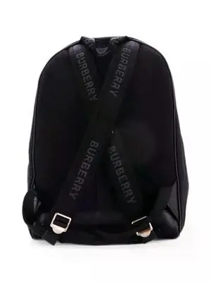 Burberry Logo Nylon Large Backpack