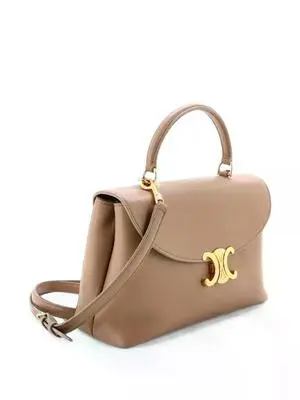 Celine Nino Top Handle Bag Nubuck Medium Satchel