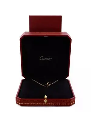 Cartier Love Interlocking 18k Yellow Necklace
