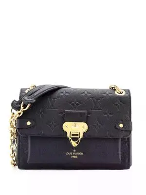 LOUIS VUITTON Vavin Handbag Monogram Empreinte Leather Bb Crossbody Bag - Black