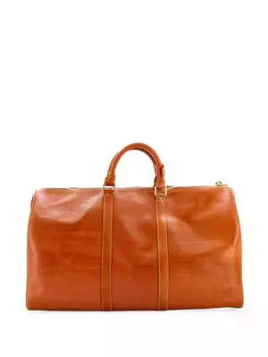 LOUIS VUITTON Keepall Bag Epi Leather 50 Travel Bag