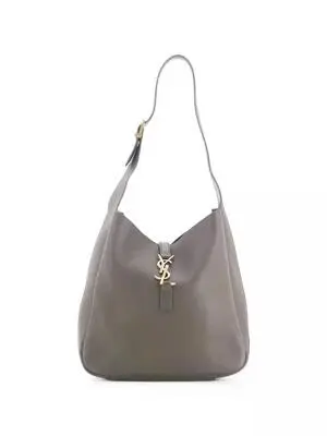 Saint Laurent Le 5 A 7 Supple Leather Small Hobo Bag - Green