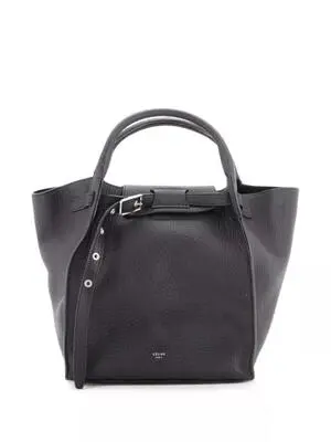 Celine Big Bag Grained Calfskin Small Satchel - Black