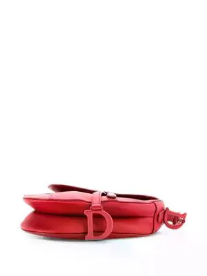 Dior Ultra Matte Saddle Handbag Leather Medium Shoulder Bag