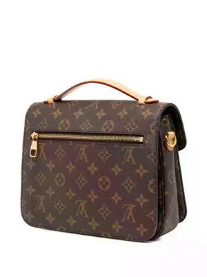 LOUIS VUITTON 2021-2026 Monogram Pochette Metis Satchel