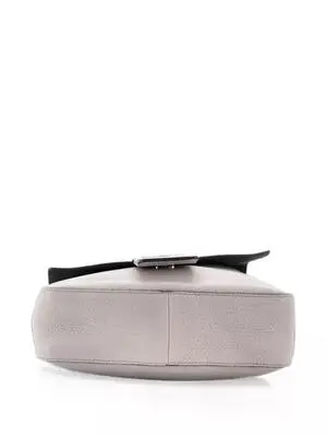 Fendi Baguette Flap Messenger Bag Leather Medium Crossbody Bag