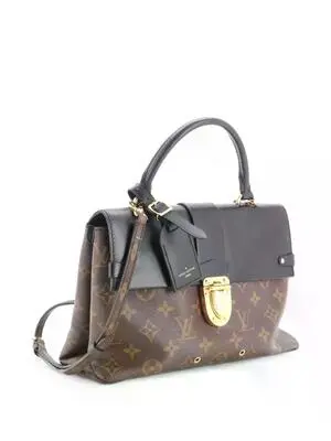 LOUIS VUITTON One Handle Flap Bag Monogram Canvas And Leather Mm Satchel