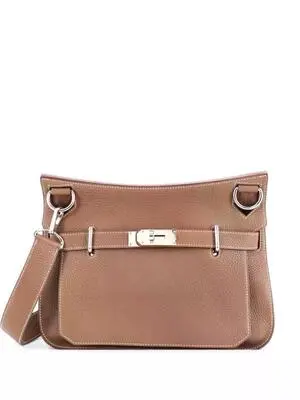 Hermès Jypsiere Bag Clemence 31 Crossbody Bag - Grey