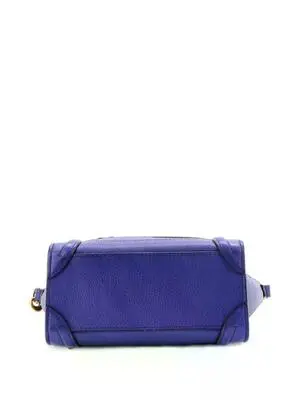 Celine Luggage Bag Grainy Leather Nano Crossbody Bag