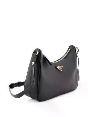 Prada Re-edition Hobo Saffiano Leather Mini Shoulder Bag