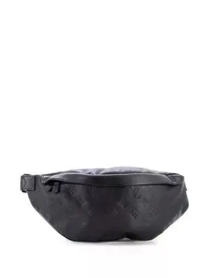 LOUIS VUITTON Discovery Bumbag Monogram Shadow Leather Belt Bag