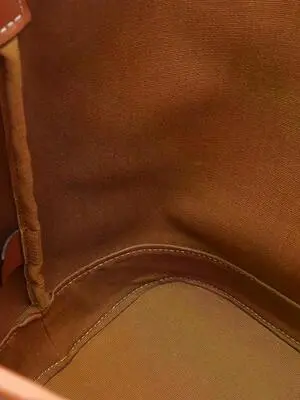 Celine 2010-2026 Medium Triomphe Coated Canvas Bucket Bag