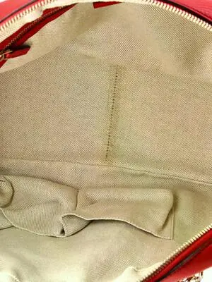 Gucci Soho Chain Zip Leather Medium Shoulder Bag