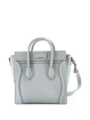 Celine Luggage Bag Grainy Leather Nano Crossbody Bag