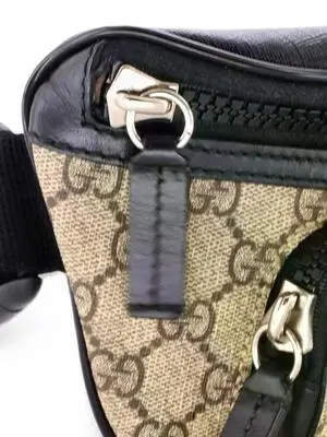 Gucci Eden Waist Bag Gg Coated Canvas Medium Belt Bag