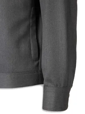 Brioni Long Sleeved Zip-up Jacket