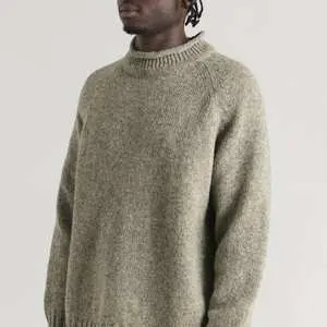 PITTARI Seti Heritage Lambswool Roll Collar Jumper