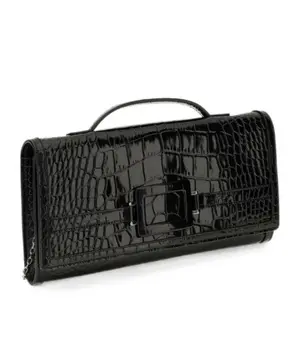 ROGER VIVIER Belle Vivier Top Handle Clutch Bag