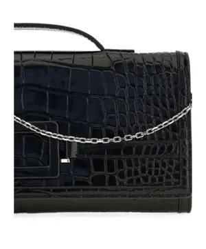 ROGER VIVIER Belle Vivier Top Handle Clutch Bag