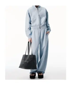 Alexander Wang Embellished Zip-up Hoodie