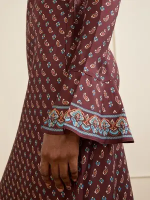DÔEN Elegant Printed Dress
