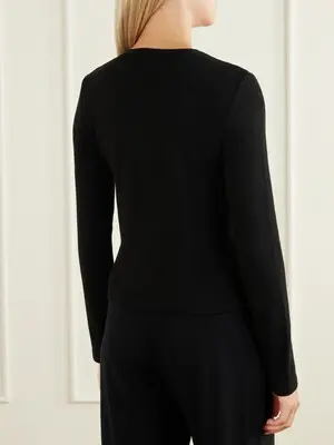 LESET Lauren Jersey Cardigan