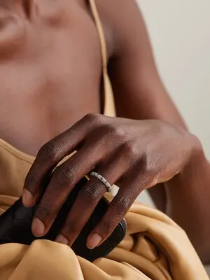 Yvonne Léon 18-karat White Gold Diamond Ring