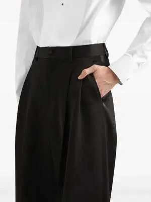 Dolce & Gabbana Dolce Gabbana Wide-leg Pleated Pants