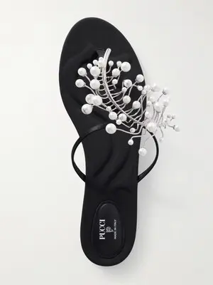 Emilio Pucci Elegant Dreamy Slide Sandals