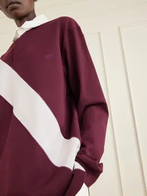 WALES BONNER Minimal Long-sleeve Polo Shirt