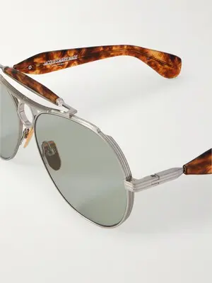 JACQUES MARIE MAGE Aviator-stylesunglasses - No