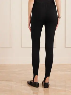 LESET Rio Stretch-ponte Stirrup Leggings