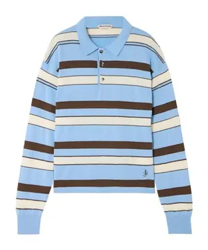 J.W.ANDERSON Wool-blend Polo Shirt