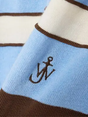 J.W.ANDERSON Wool-blend Polo Shirt