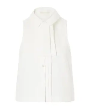 SHUSHU/TONG Tie-detailed Blouse