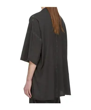 Rick Owens Pentagram-print Oversized T-shirt