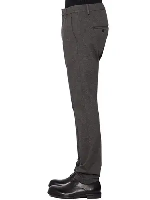DONDUP Pleated Zip-detail Casual Trousers