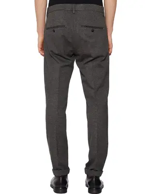 DONDUP Pleated Zip-detail Casual Trousers