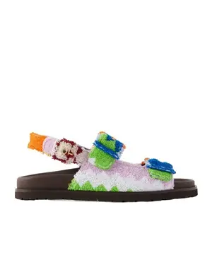 Missoni Unique Striped Sandals