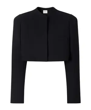 Khaite Short Blazer - Black