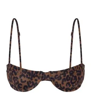 HAIGHT. Leopard-print Bikini Top - No