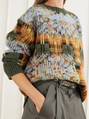 Dries Van Noten Wool-blend Sweater