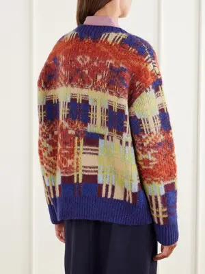Dries Van Noten Merino And Wool-blend Sweater