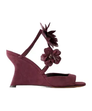 Zimmermann Suede Wedge Sandals