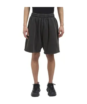 ENTIRE STUDIOS Elastic-waist Bermuda Shorts - Grey