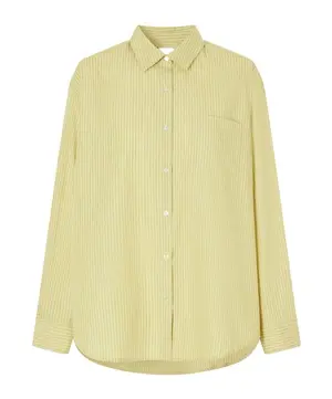 LESET Cotton And -blend Poplin Shirt