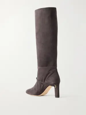 Jennifer Chamandi Suede Knee-high Boots