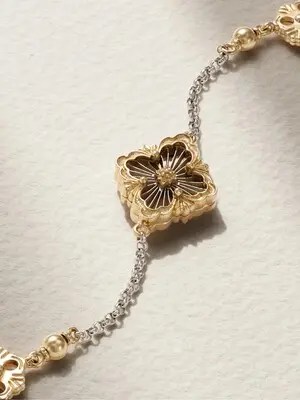 Buccellati 18-karat And White Gold Bracelet